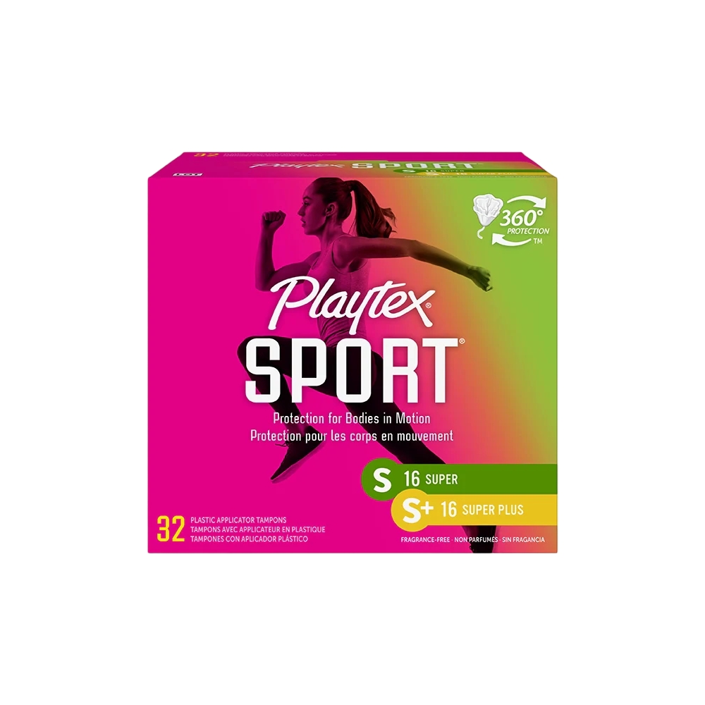 Playtex Sport Tampons - Super/Super Plus - Multi Pack - 32 count ...